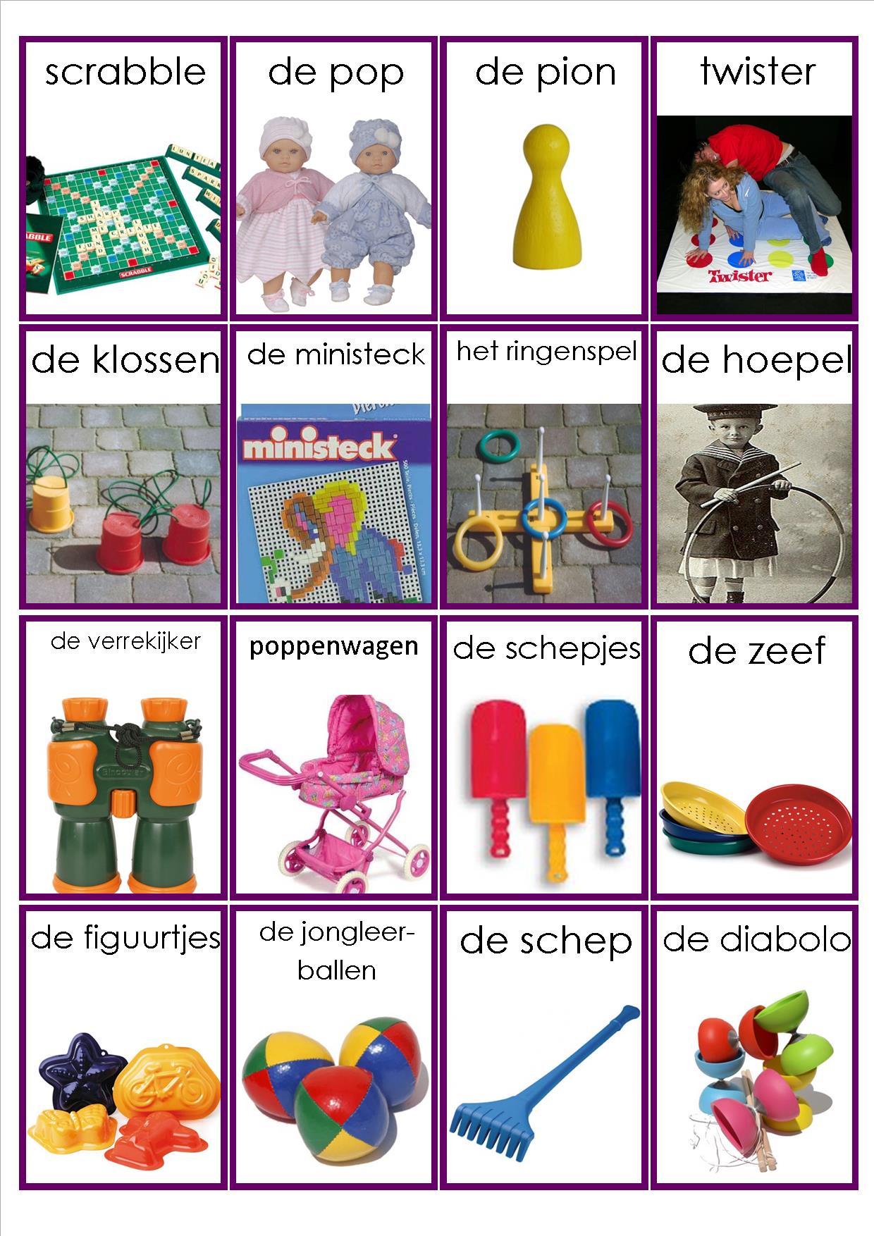Memorie – Spelen en Leren