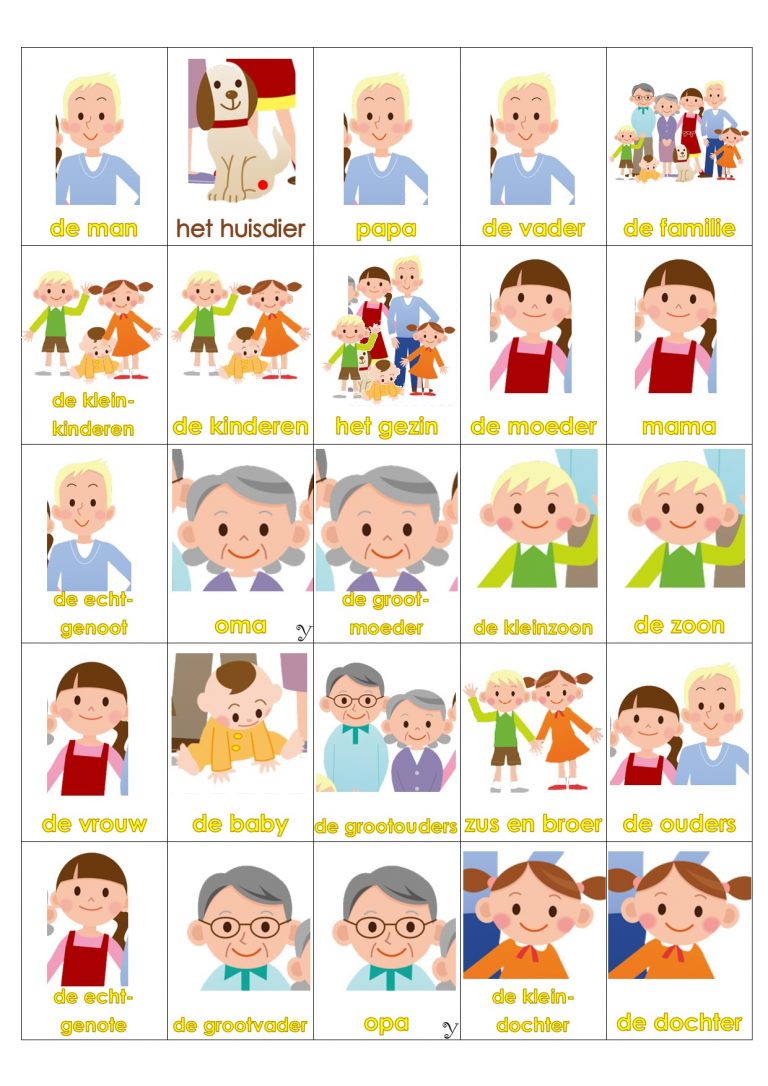 Memorie thema’s – Spelen en Leren